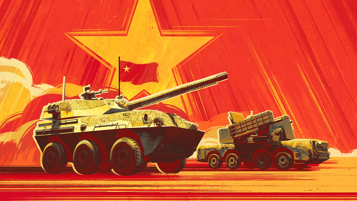 Long March Propaganda Poster